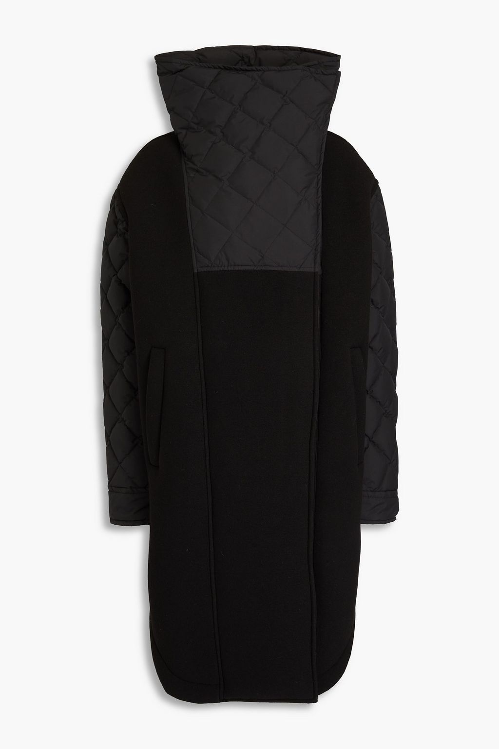 Goldbergh Shea Quilted Shell and Neoprene Down Coat – Stylish Winter ...